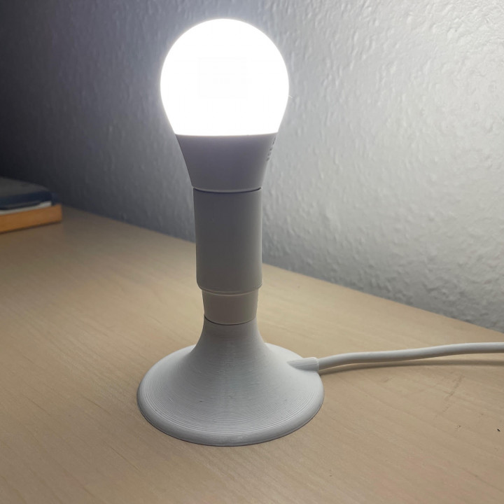 3D Printable Lamp Foot by Søren Jakobsen