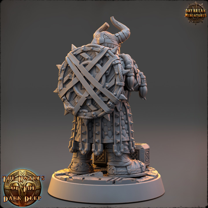 3D Printable Ukko Hakka - The Dwarfs of The Dark Deep by Daybreak ...