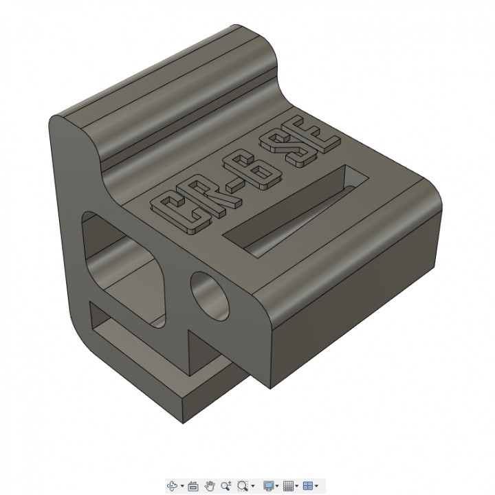 3D Printable Creality CR6 SE Filament Guide by James