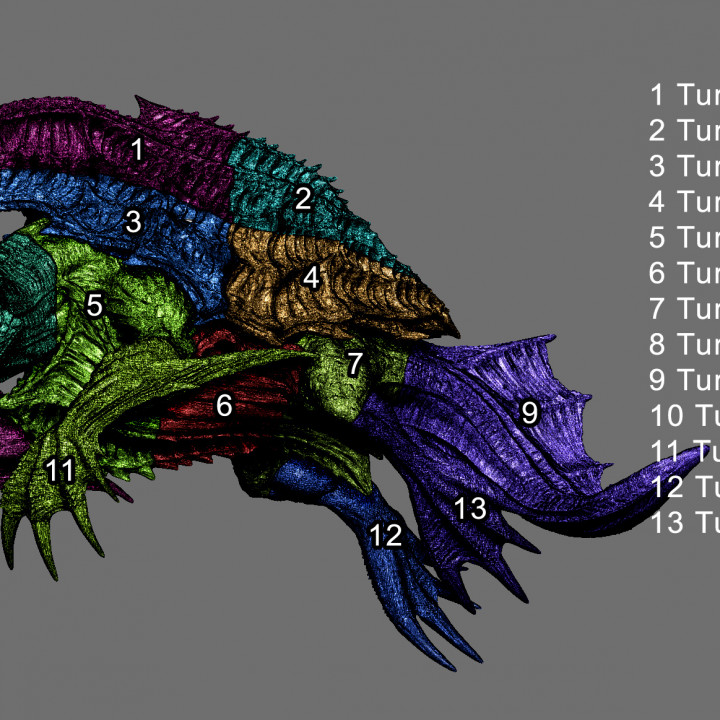 3D Printable Depth Dragon by Mini Monster Mayhem