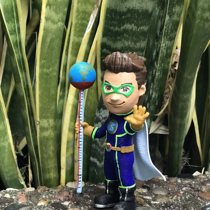 3D Printable Earthboy by Julian Ciscomani