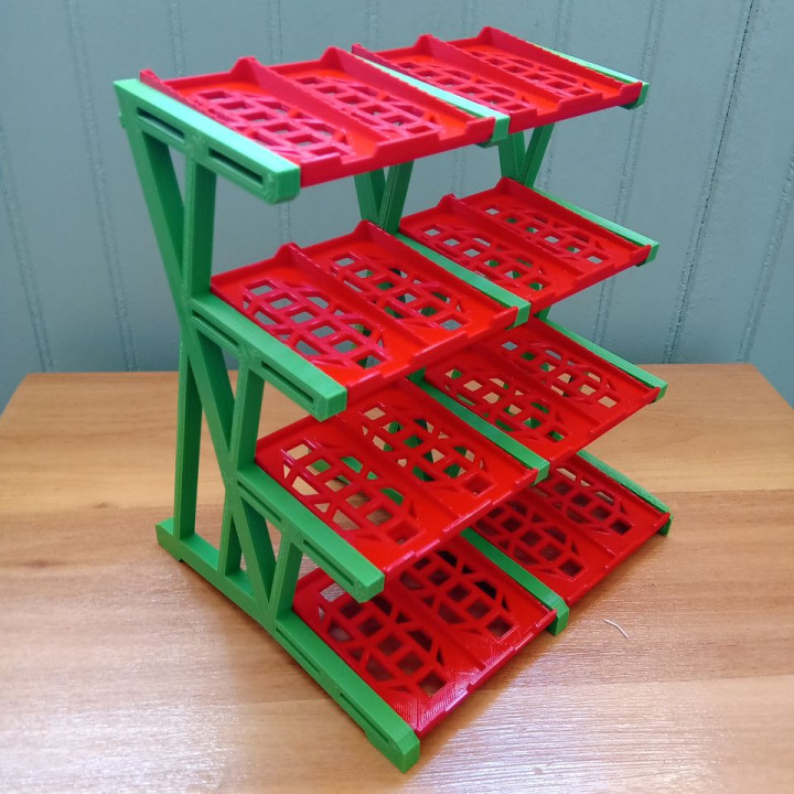 3D Printable TOY CAR STAND by Renzo Castro