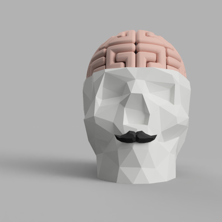 3D Printable Fancy Dr. Brain Breaker by Thomas Buseyne