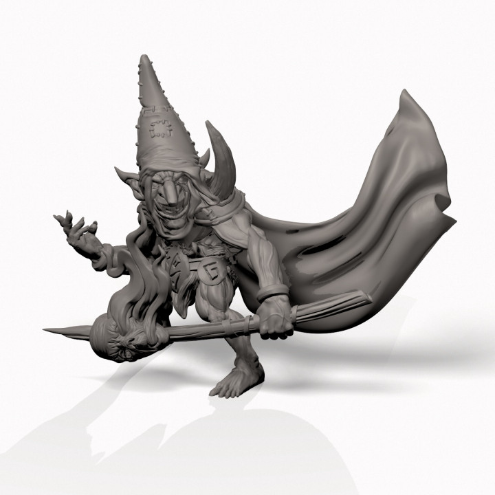 3D Printable Goblin Warlock - Professionally pre-supported! by Greg ...