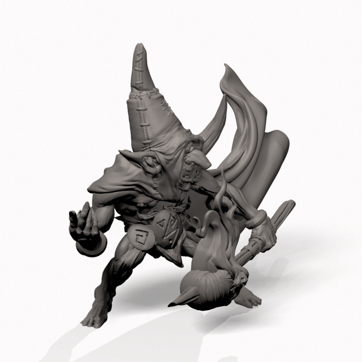 3D Printable Goblin Warlock - Professionally pre-supported! by Greg ...