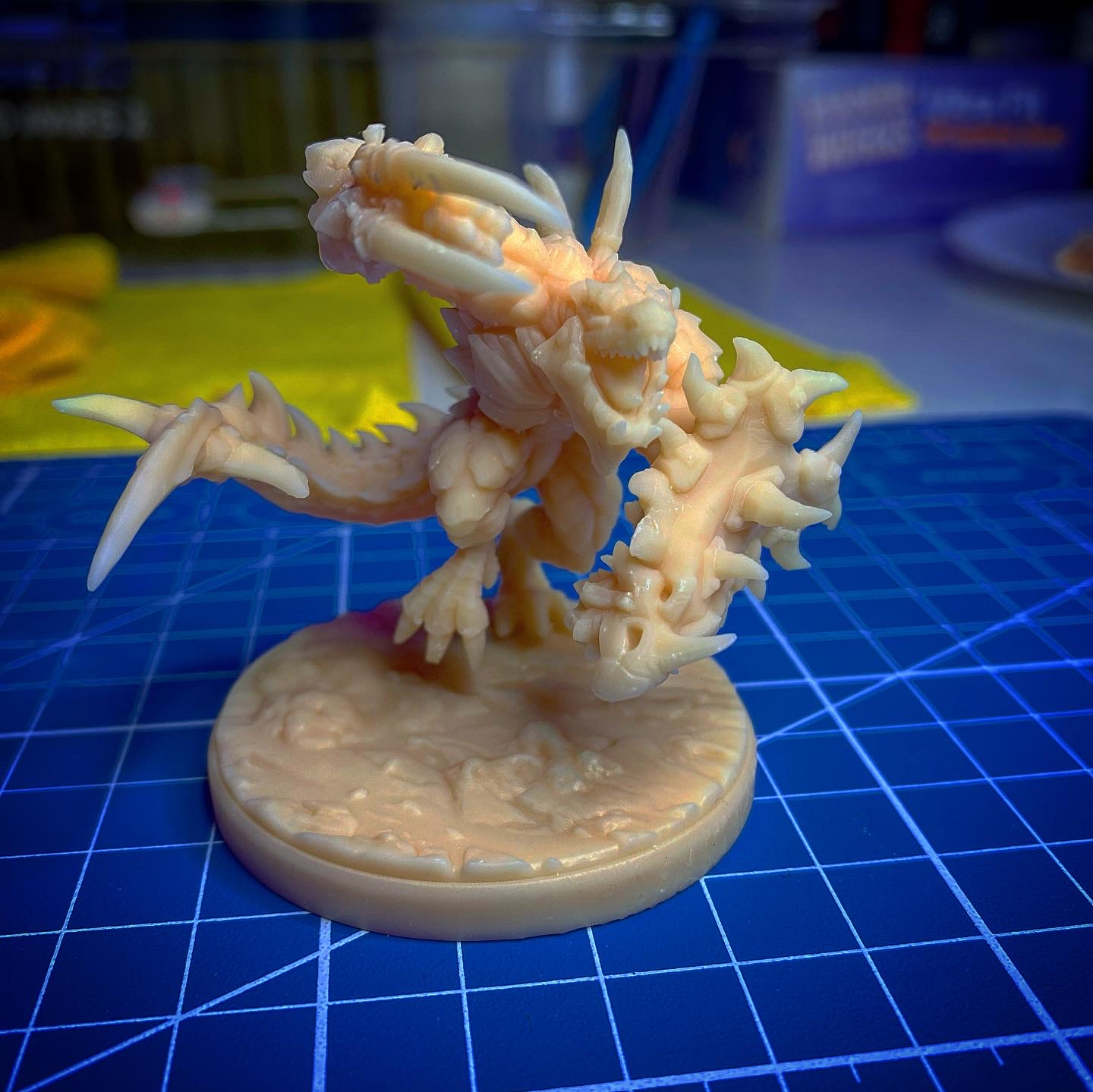 3D Printable Lizardman Chieftain - Professionally pre-supported! by ...
