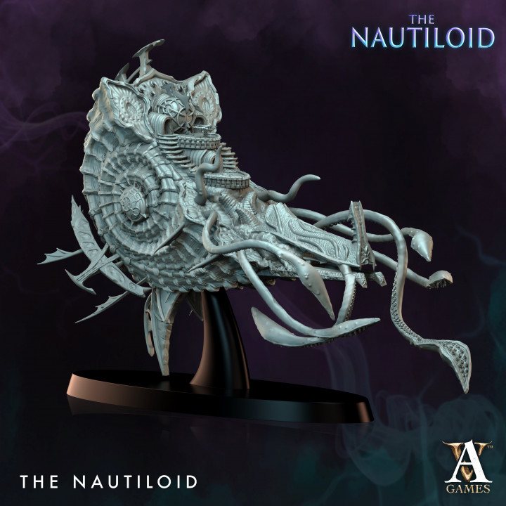3D Printable The Nautiloid by Archvillain Games