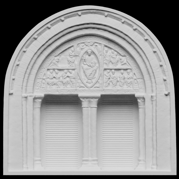 3D Printable Portal from Saint Pierre Church by Scan The World