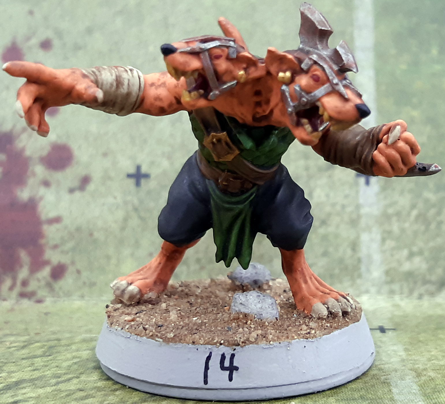 3D Printable Extra Lineman 2 by Punga Miniatures