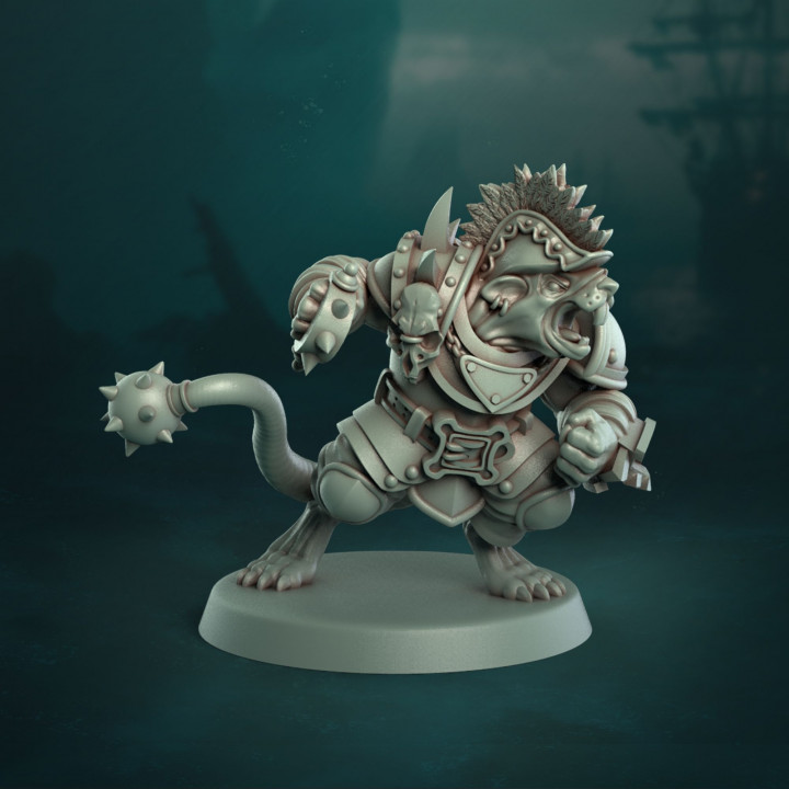 3D Printable Pi'Rat Blitzer 1 by Punga Miniatures
