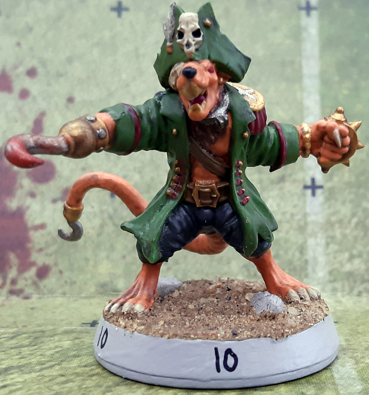 3D Printable Pi'Rat Lineman 4 by Punga Miniatures