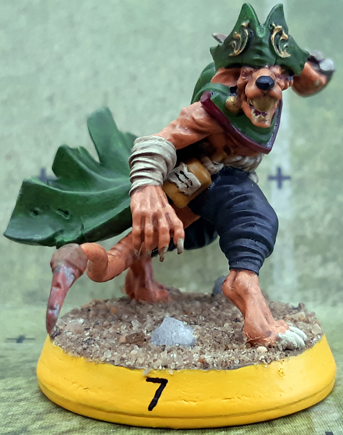 3D Printable Pi'Rat runner 1 by Punga Miniatures