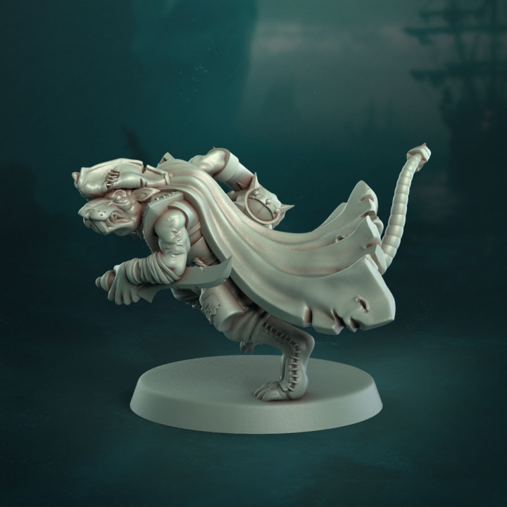 3D Printable Pi'Rat Runner 4 by Punga Miniatures