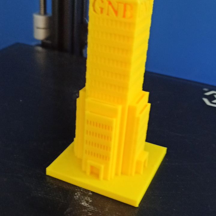 3D Printable Goliath National Bank Building by ZOHAR BS