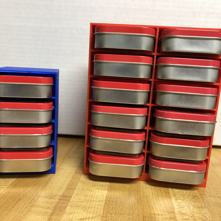 3D Printable Altoids Cabinet by John George