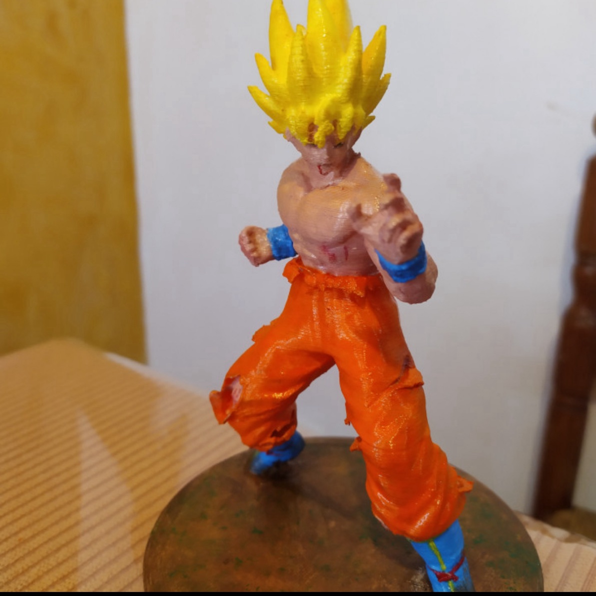 3D Printable GOKU DRAGON BALL by Polo