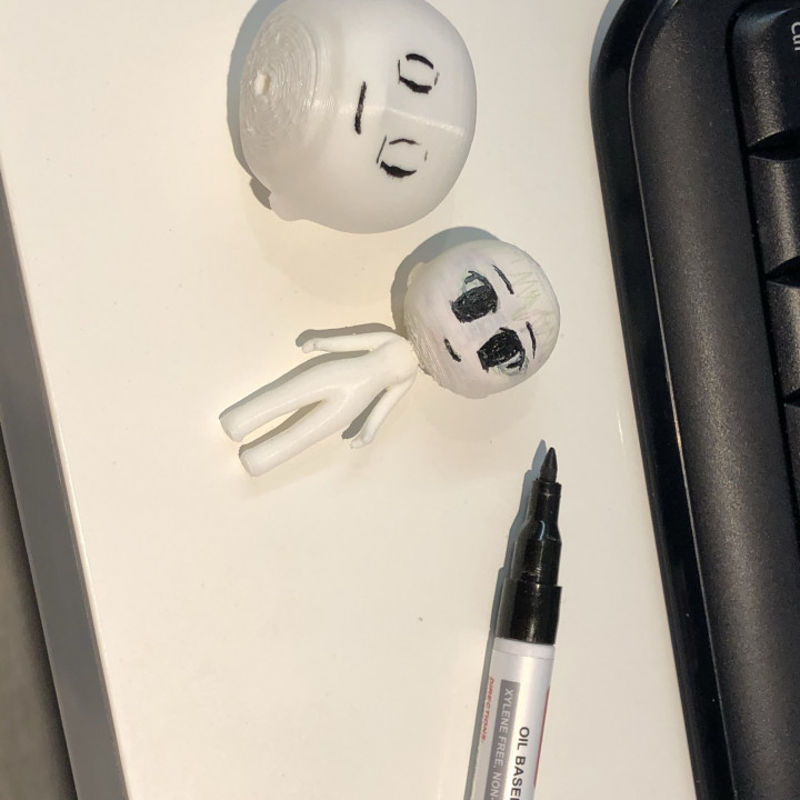 3D Printable Gacha Life base by Alfredo Chaves