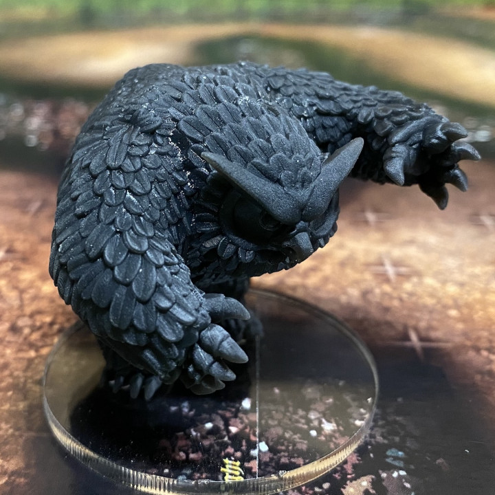 3D Printable The Owlbear : Tabletop Classics Series 1 (2 Versions) by Arcknight LLC
