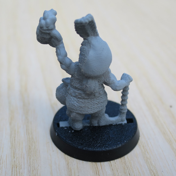 3D Printable Dwarf Mercenary Toastmaster – STL for Fantasy RPGs ...