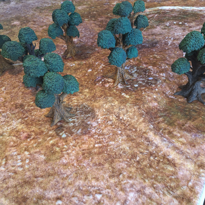 3D Print of Set of 5 3d printable trees by bradleyoates