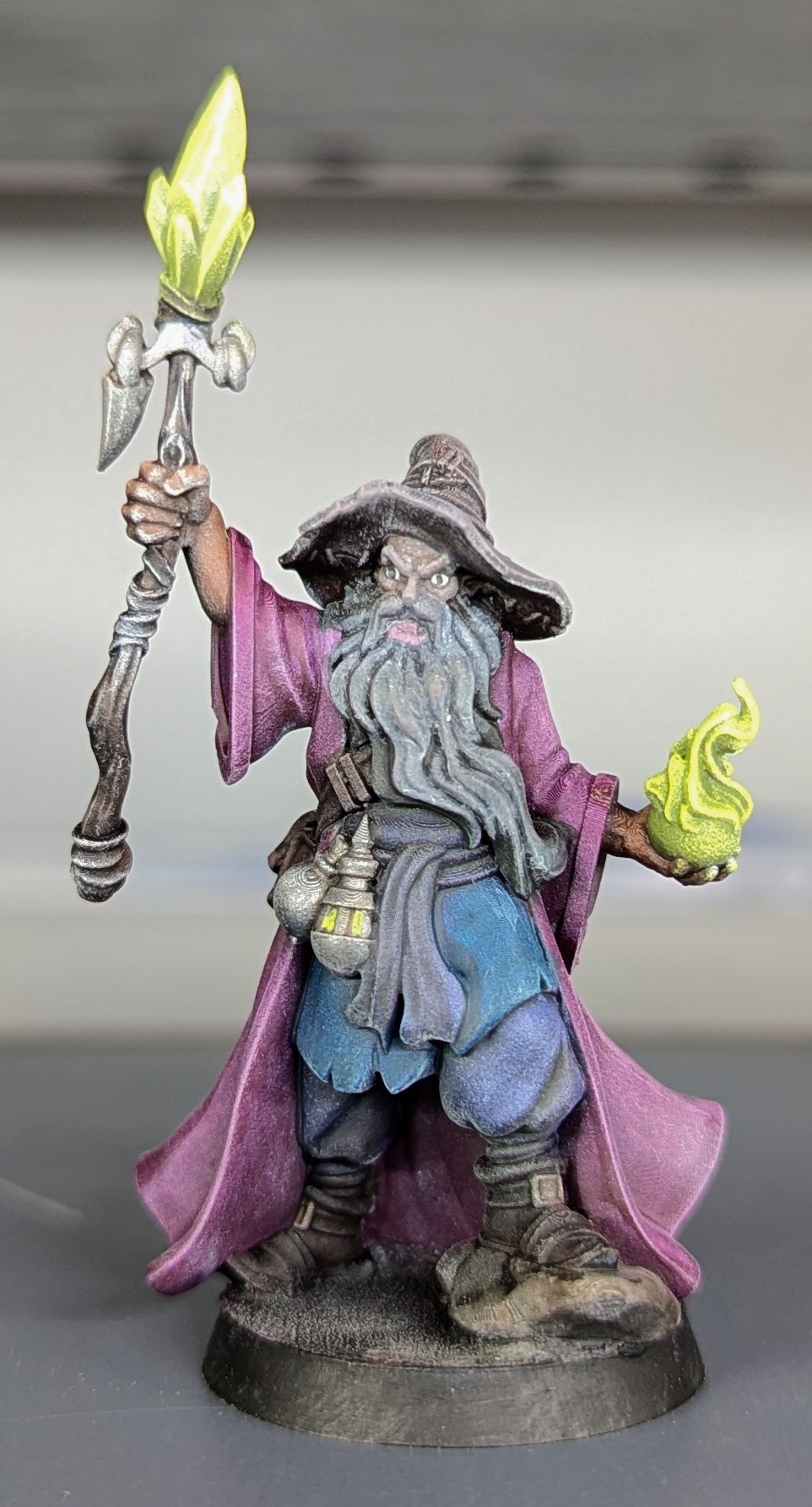 3D Printable Human Wizard by Punga Miniatures
