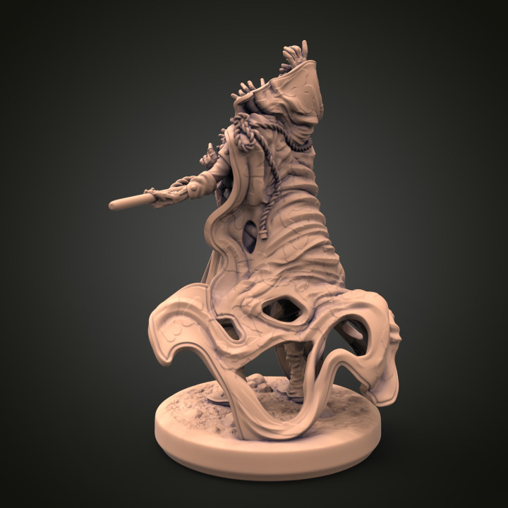 3D Printable Necromancer - STL - Pre-supported by Grinning God