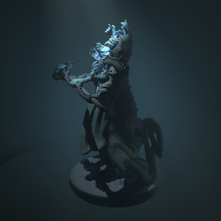 3D Printable Necromancer - STL - Pre-supported by Grinning God