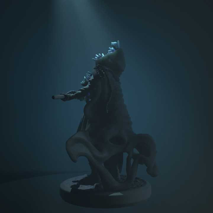 3D Printable Necromancer - STL - Pre-supported by Grinning God