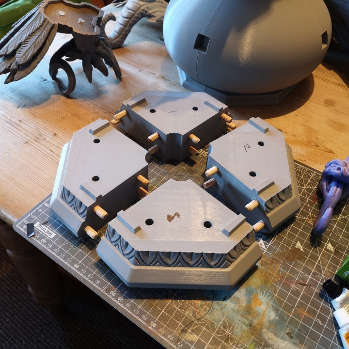 3D Printable Owl Lectern by Leavon Archer