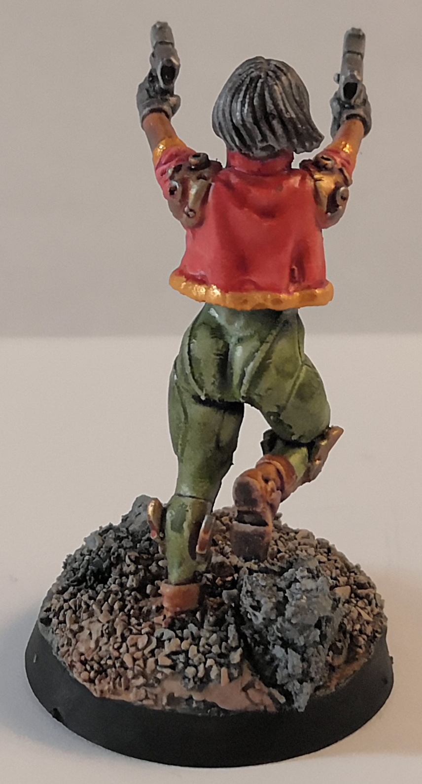 3D Printable Cyber Forge Samiko by Titan Forge Miniatures