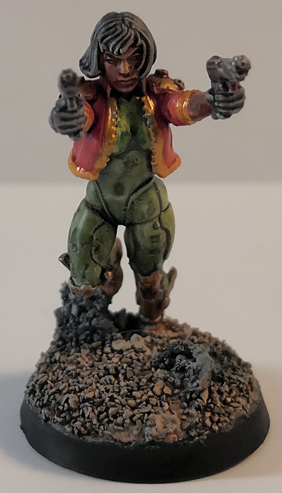 3D Printable Cyber Forge Samiko by Titan Forge Miniatures