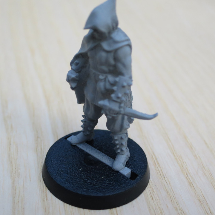 3D Printable Adventurer - Hooded Rogue with Twin Daggers – Fantasy ...
