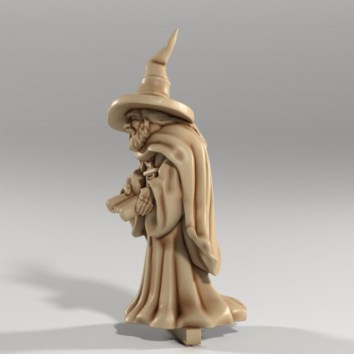 3D Printable Adventurer - The Rainbow Wizard - Colorful Fantasy Magic ...