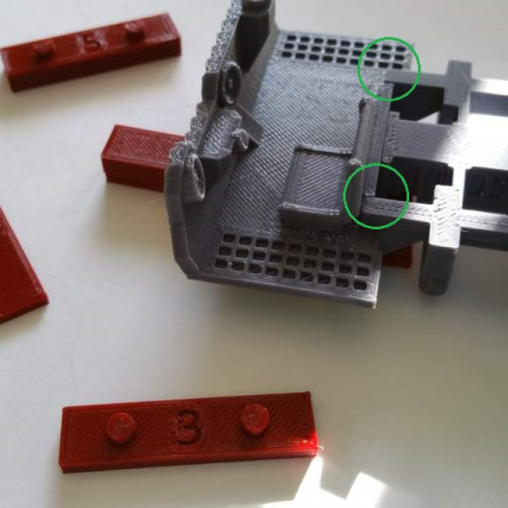 3D Printable Model Building Risers by Marie Bayer