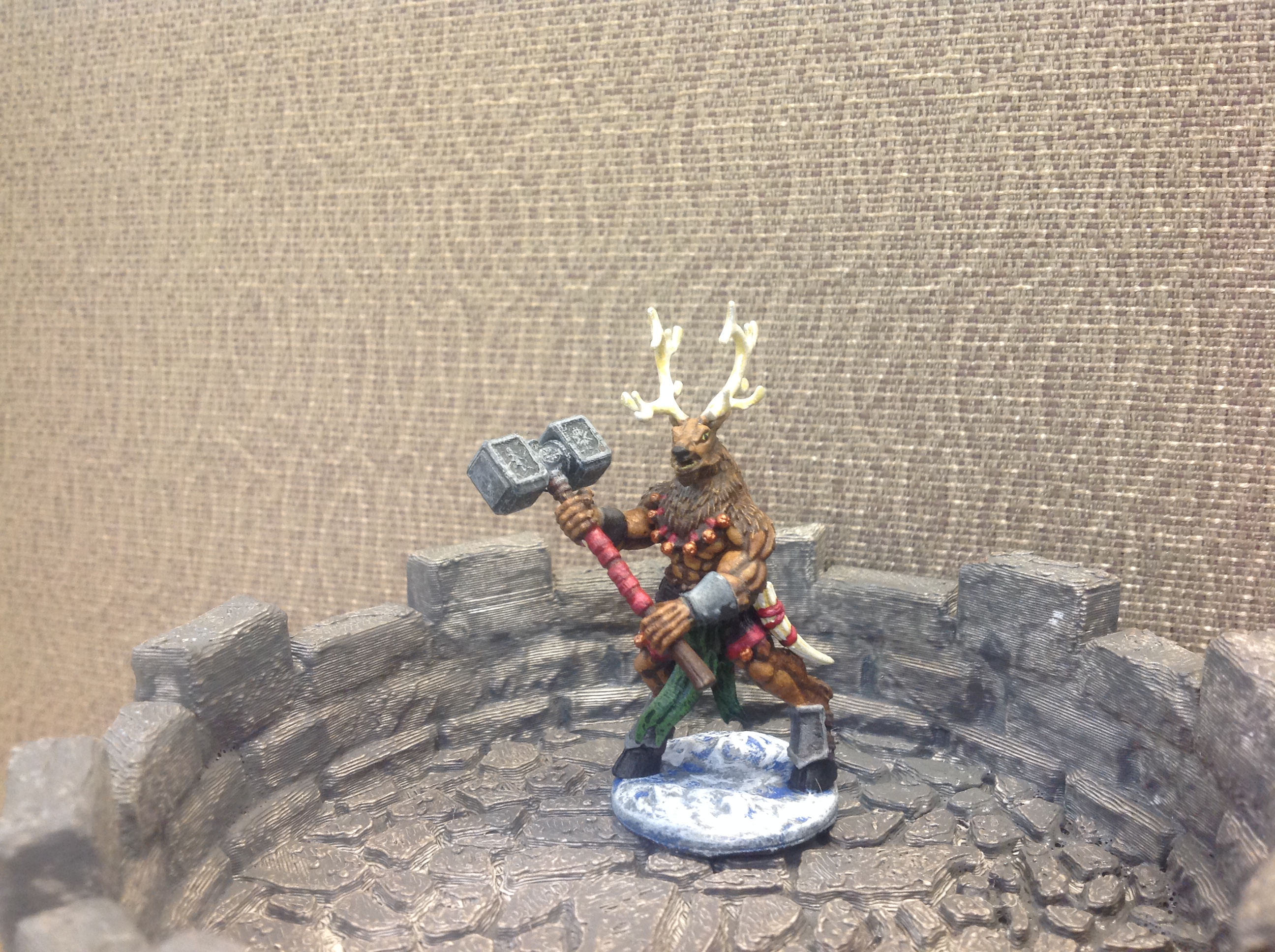 3D Printable Banedeer Slayer F by Battle Yak Miniatures