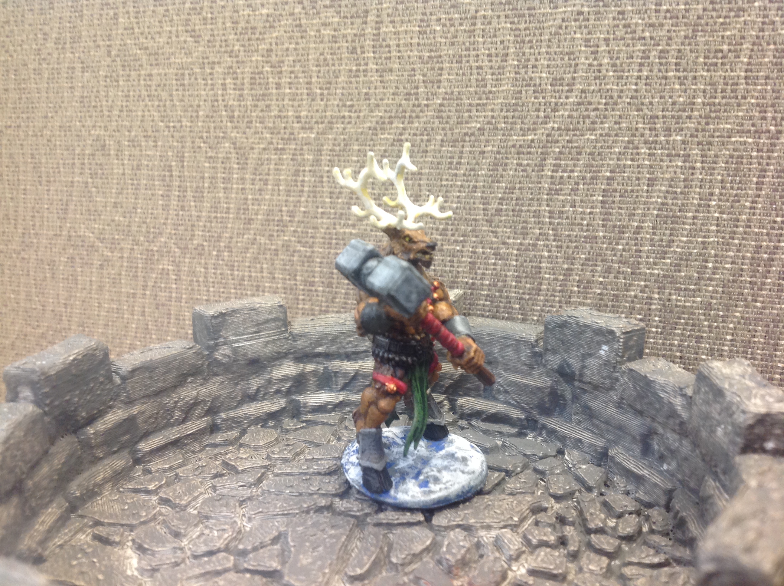 3D Printable Banedeer Slayer F by Battle Yak Miniatures