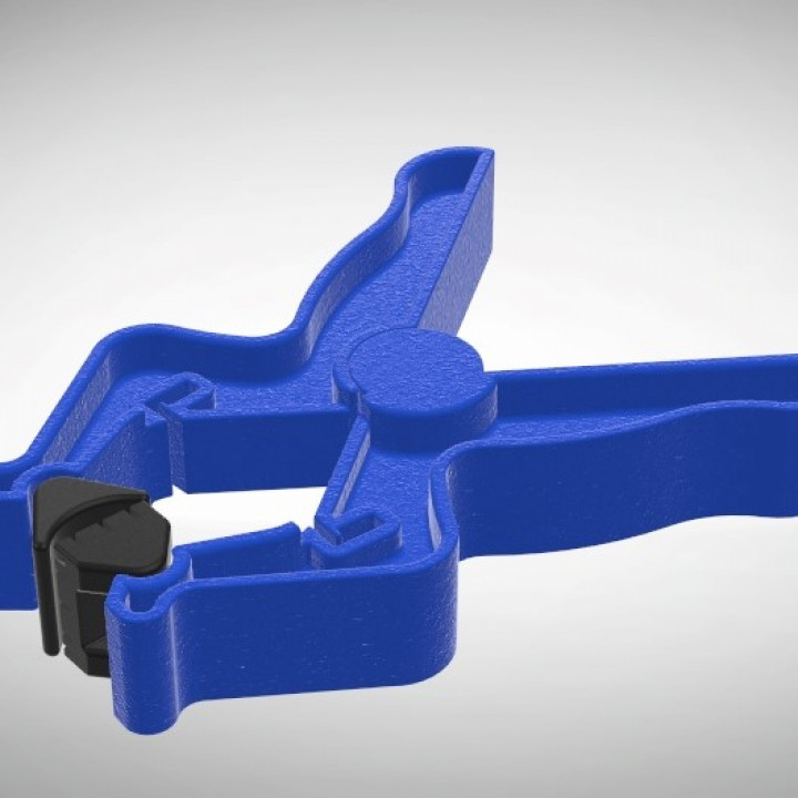3D Printable Rubber bands clamps by Dvir Dahan