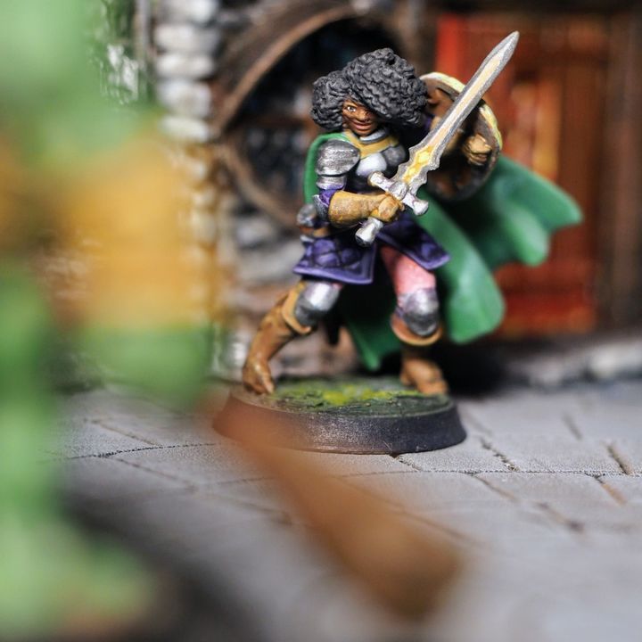 3D Print of RPG - DnD Hero Characters - Titans of Adventure Set 3 by ...
