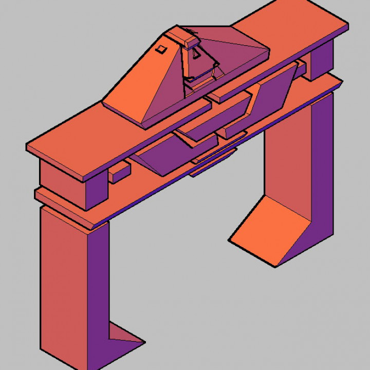 3D Printable Tron Recognizer V1 by FanGEEKtastic