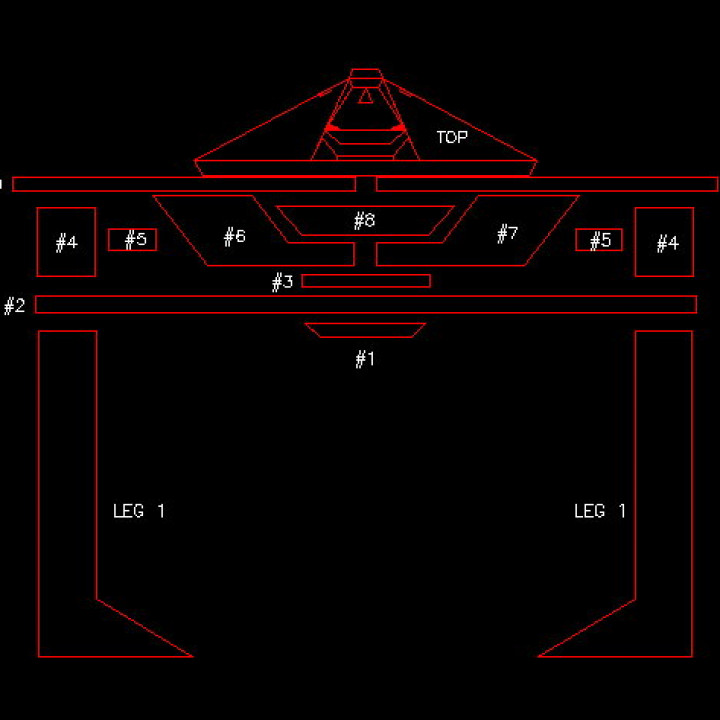3D Printable Tron Recognizer V1 by FanGEEKtastic