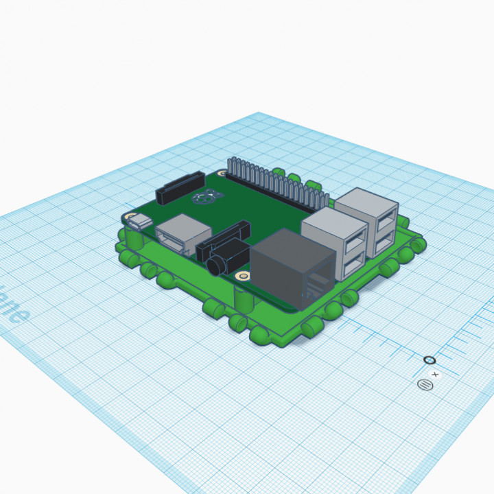 3D Printable Polypanels raspberrypi 3 and tinkerboard by Alexey Anipchenko