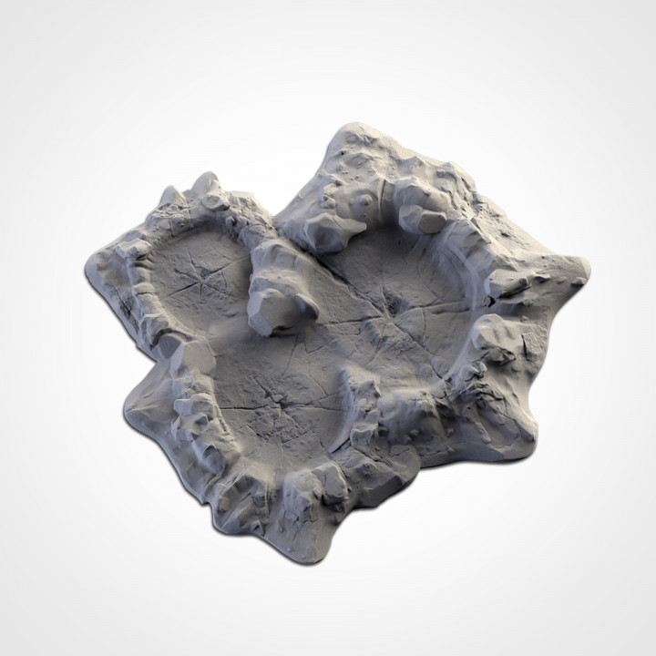 3D Printable CRATERS by Txarli Factory