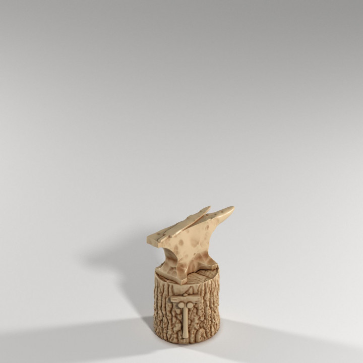 3D Printable Fire Giant Blacksmith Miniature – 3D Printable Fantasy ...