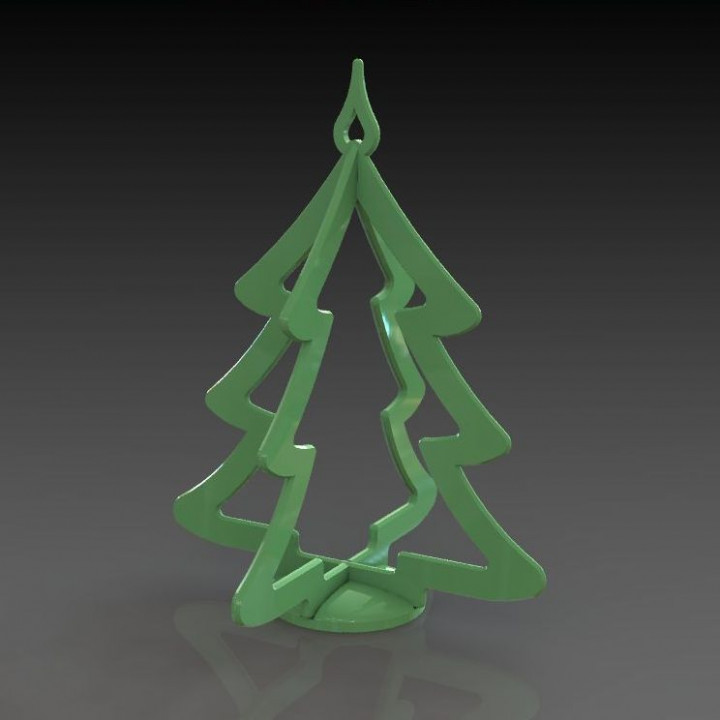 3D Printable Christmas Tree by Aleksandr Aleksandrov