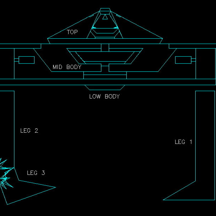 3D Printable Tron Recognizer V2 by FanGEEKtastic