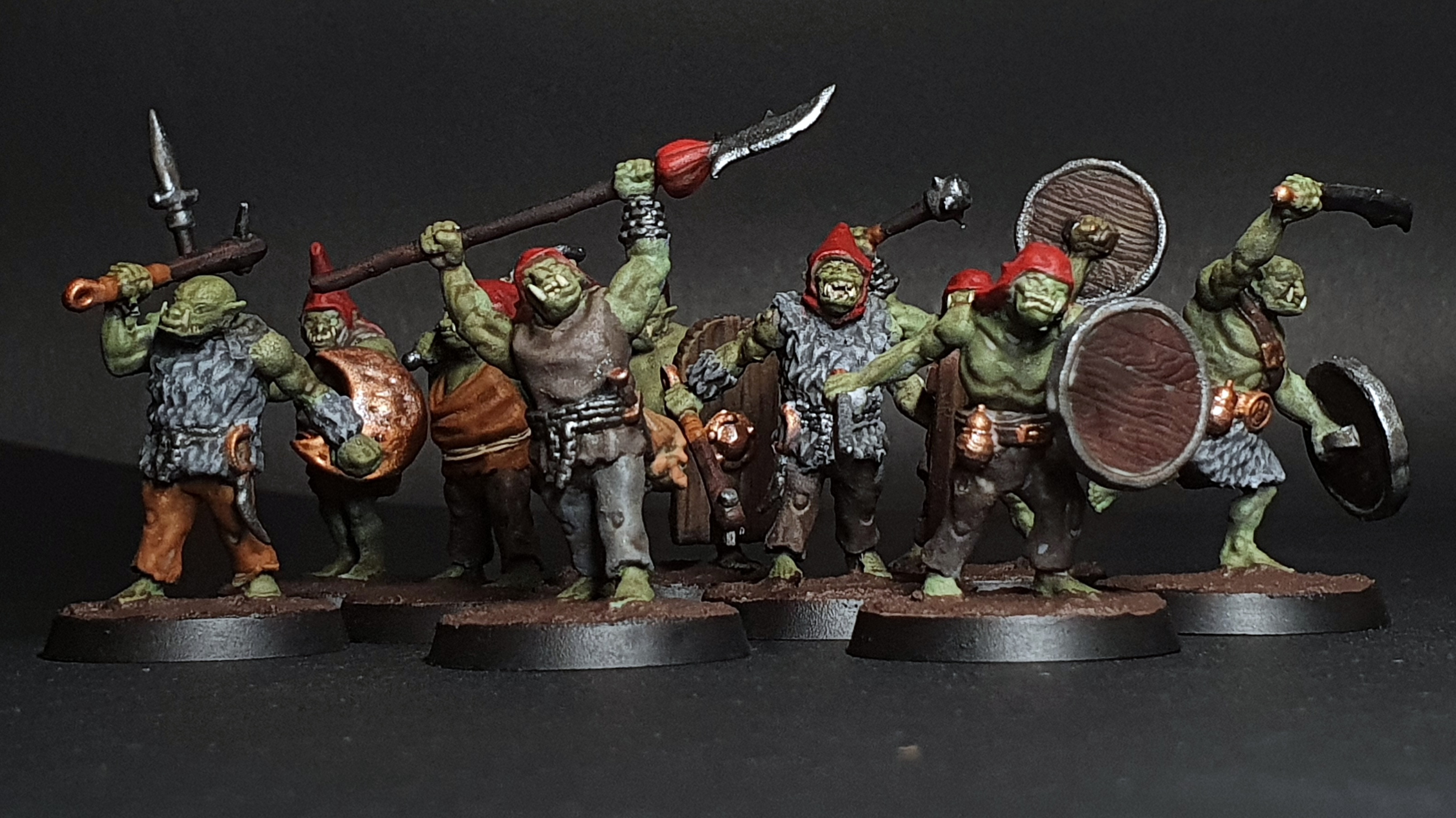3D Printable 28 Orc Thugs | Savage Miniature Horde for 28mm Fantasy ...