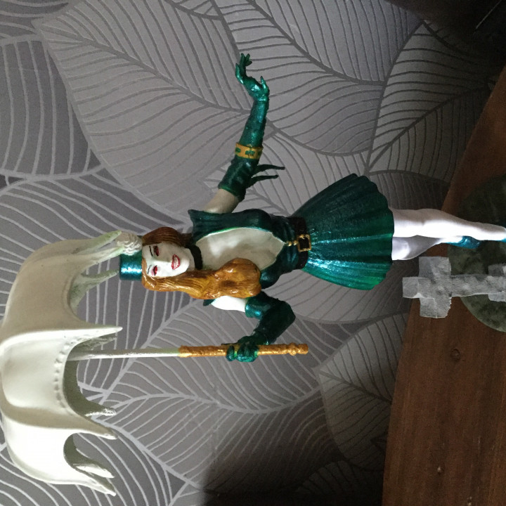 3D Print of Gothic Style Pinup - Valeria - Vampire by Timbi1