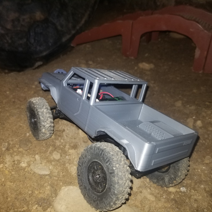 3D Printable SCX24 Brute Body by Brandon Olson