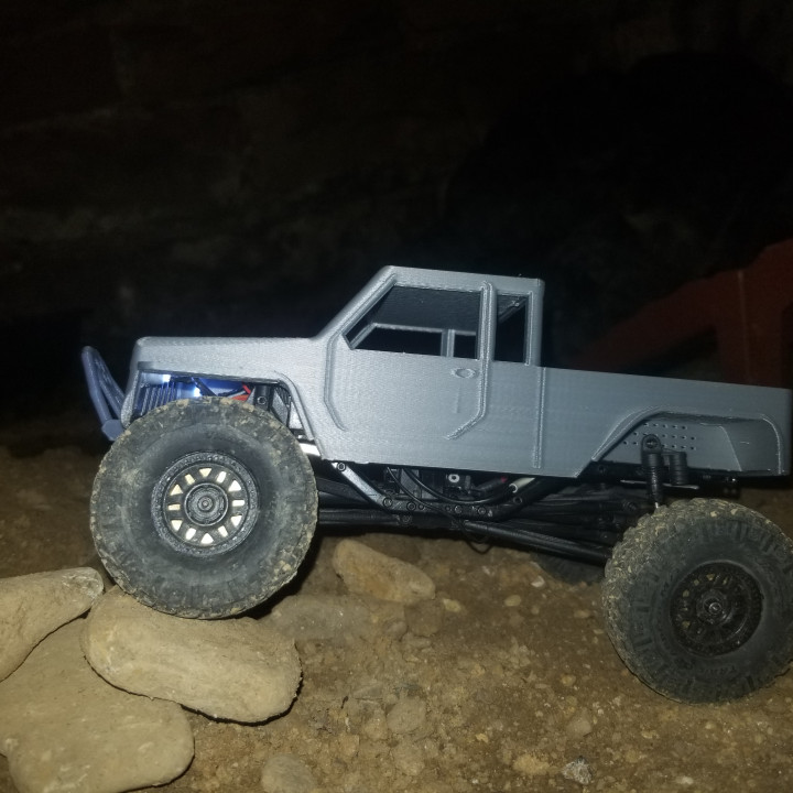 3D Printable SCX24 Brute Body by Brandon Olson
