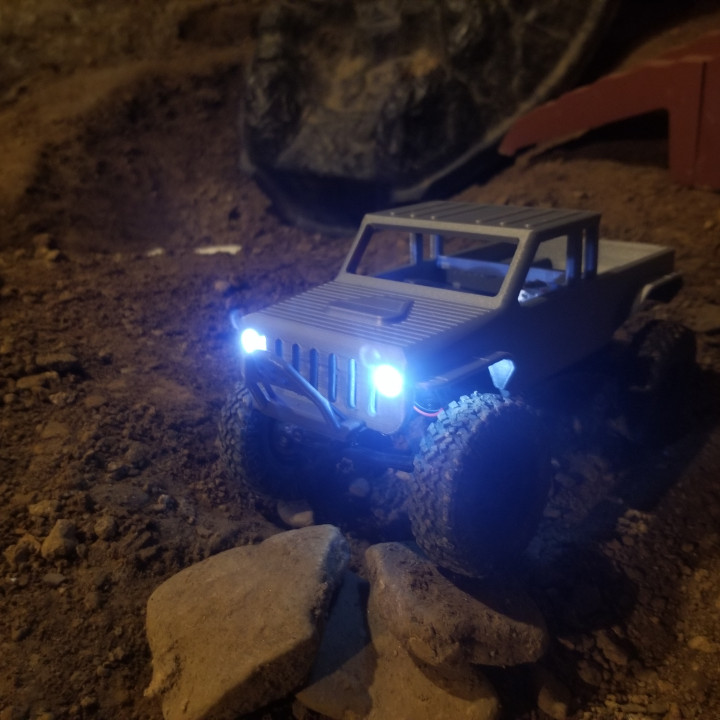 3D Printable SCX24 Brute Body by Brandon Olson